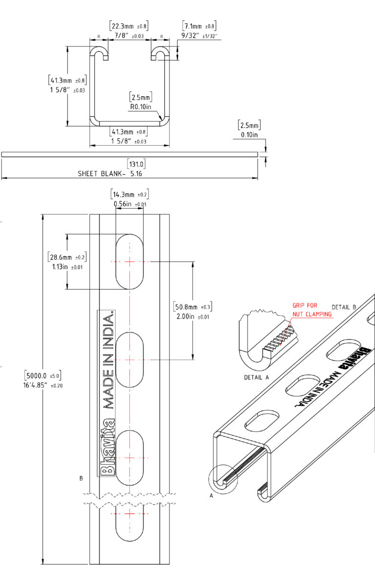 Strut Channel – Bhavita Engineering